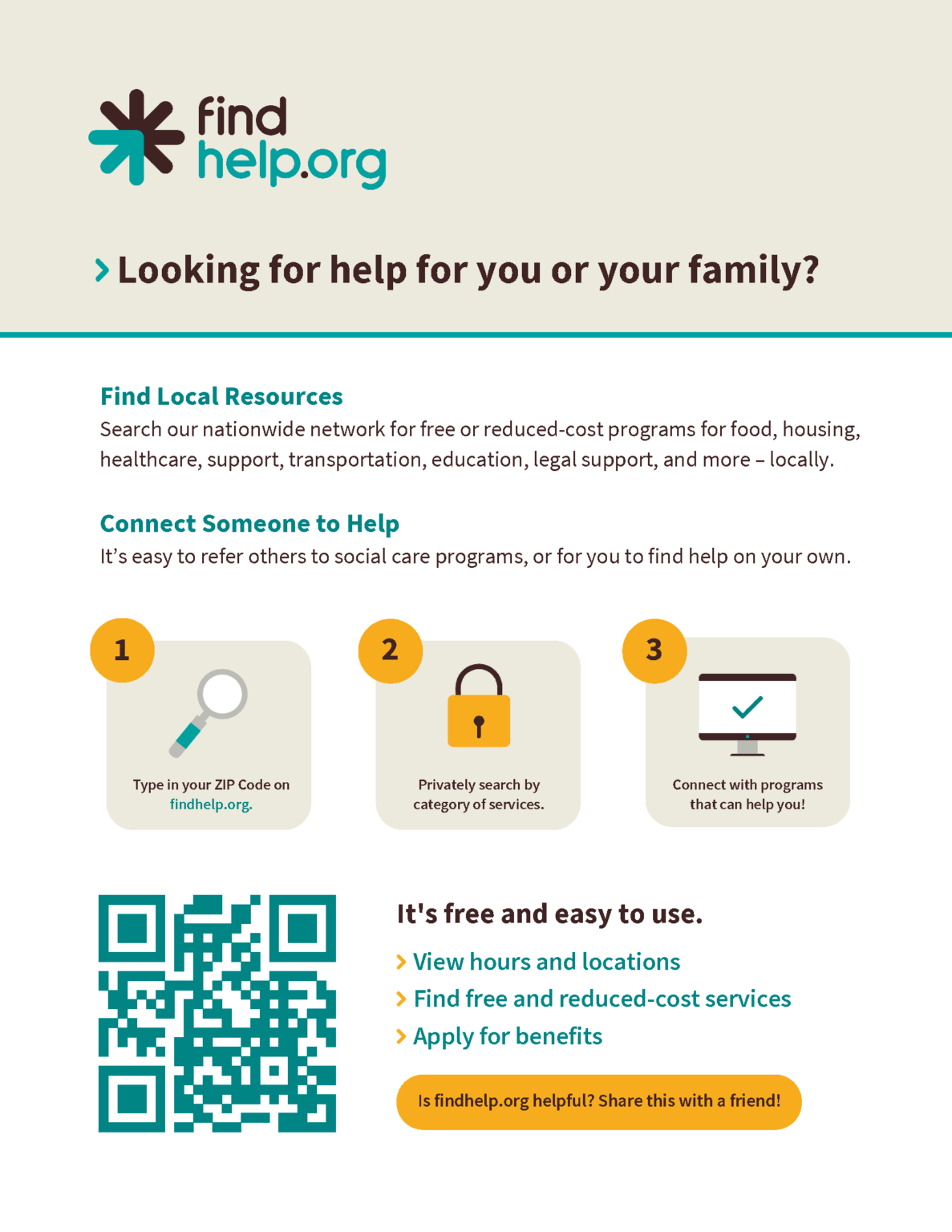 Findhelp: Connecting People in Need and the Programs That Serve Them - WiLS